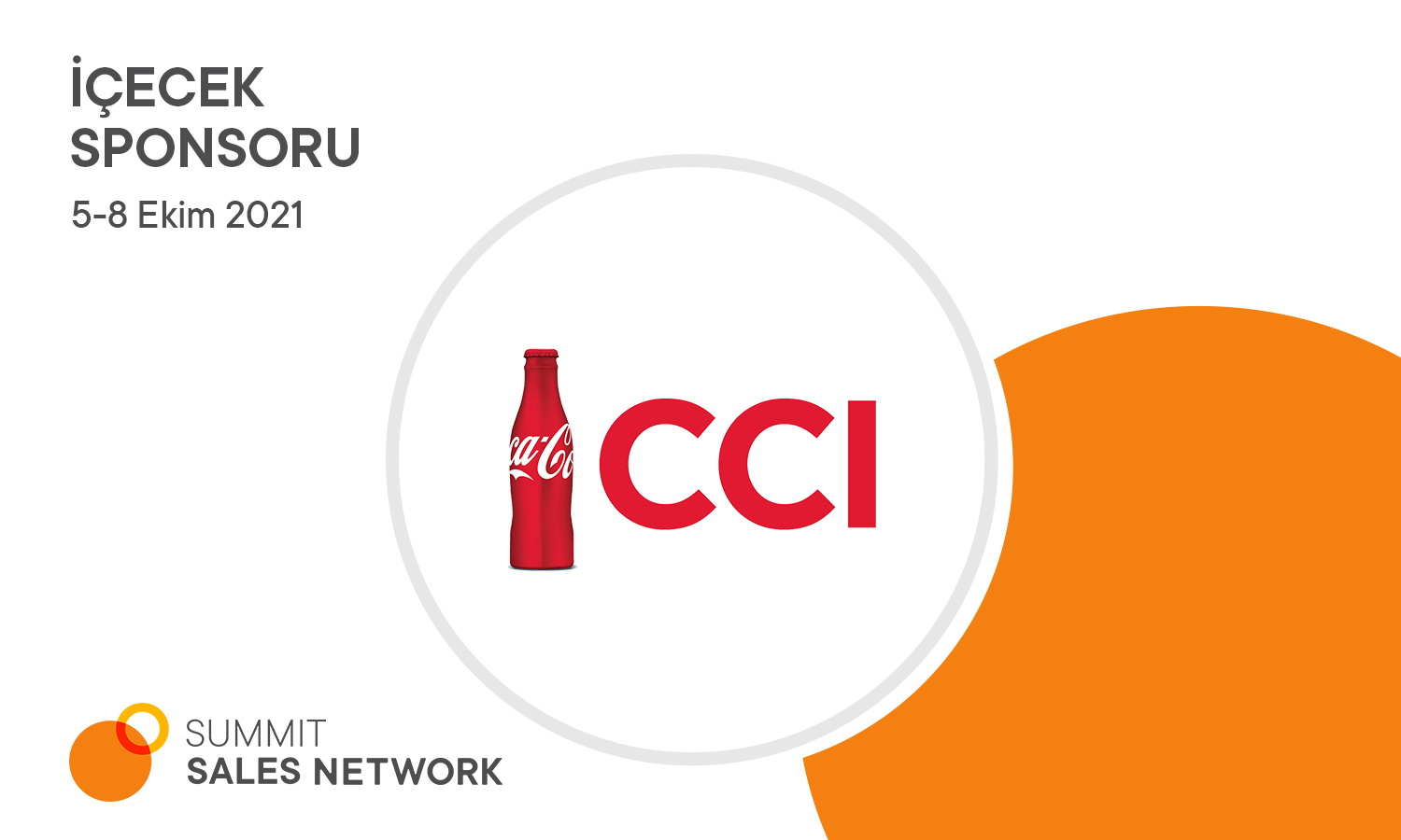 CCI Summit 2021 İçecek Sponsoru oldu! — Sales Network