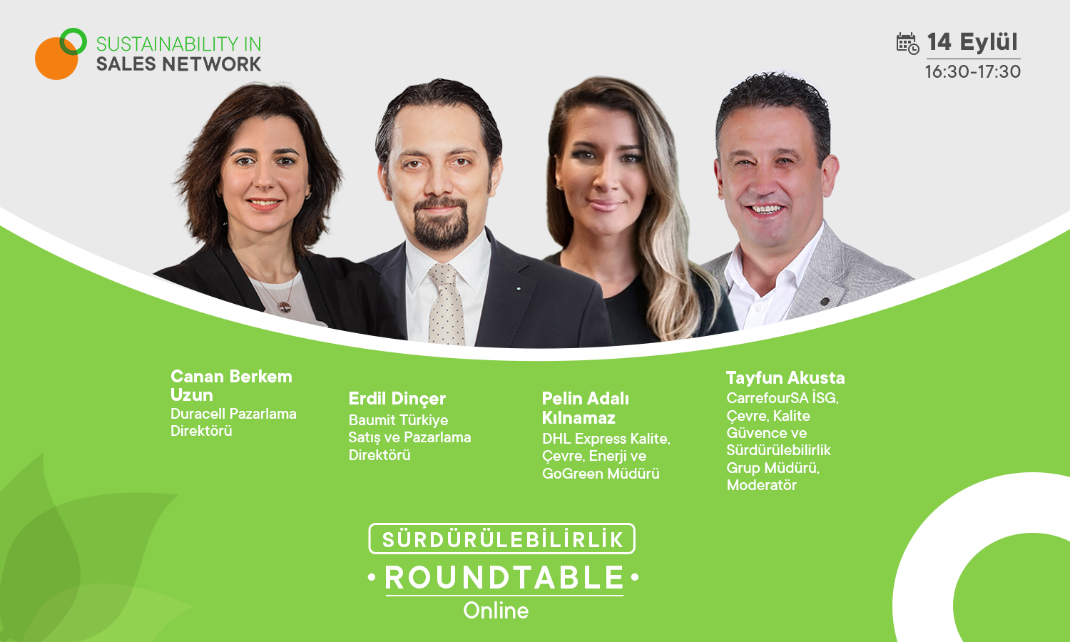 Sustainability in Sales Network (SiSN) Roundtable — Sales Network