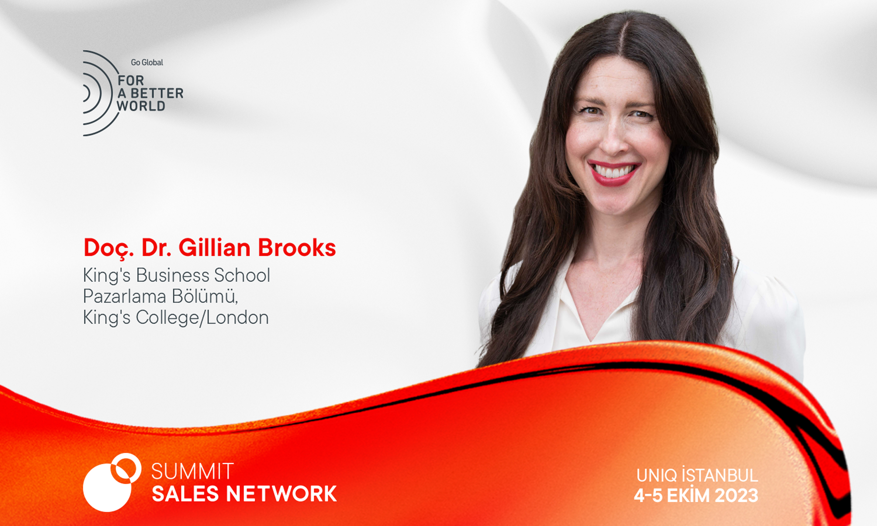 Doç. Dr. Gillian Brooks Summit 23'de! — Sales Network