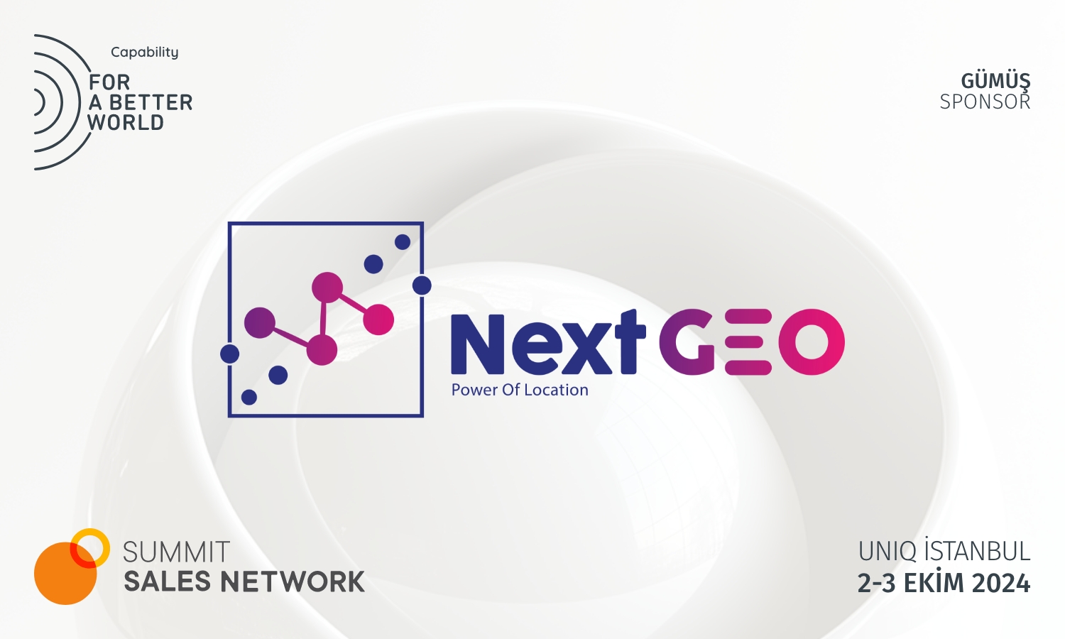 Next Geo, Summit 2024 Gümüş Sponsoru oldu! — Sales Network